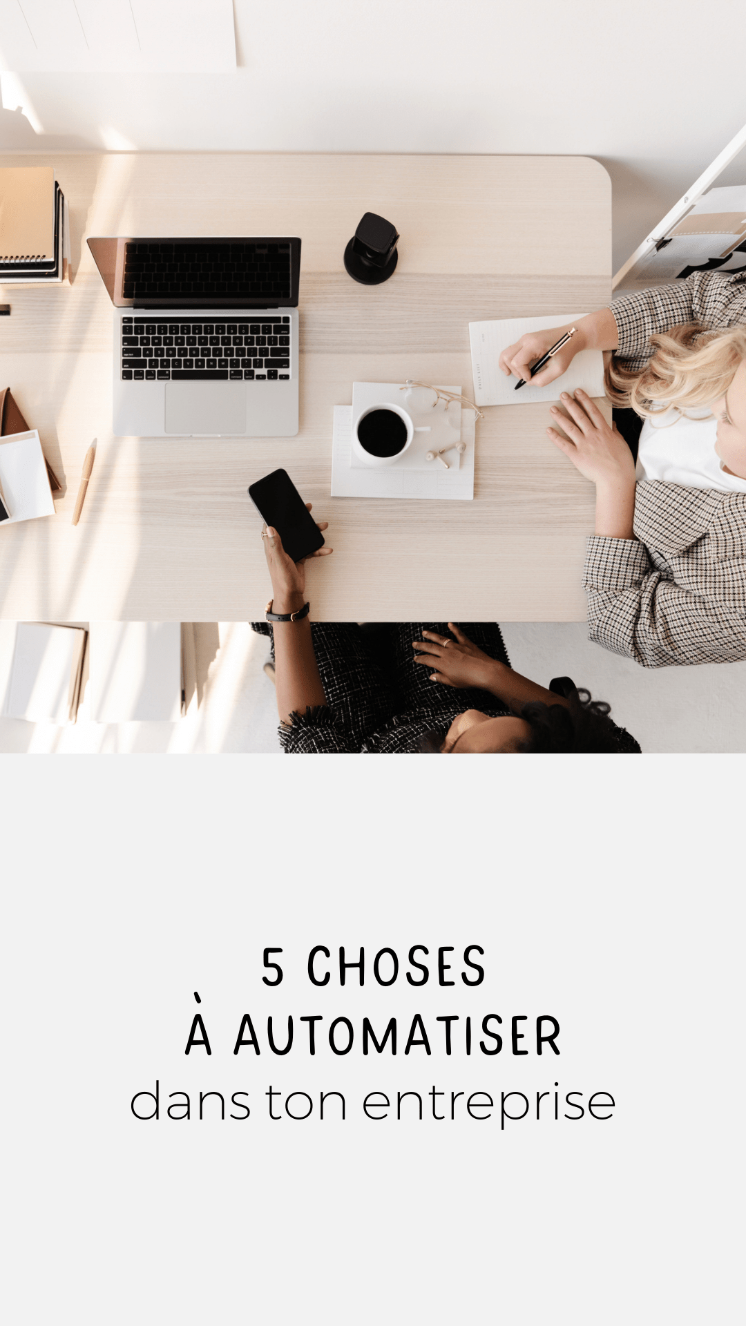 5 choses à automatiser dans ton business en ligne