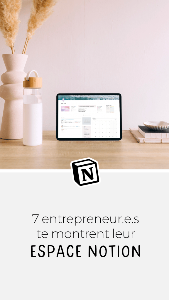 7 pages Notion que les entrepreneurs adorent